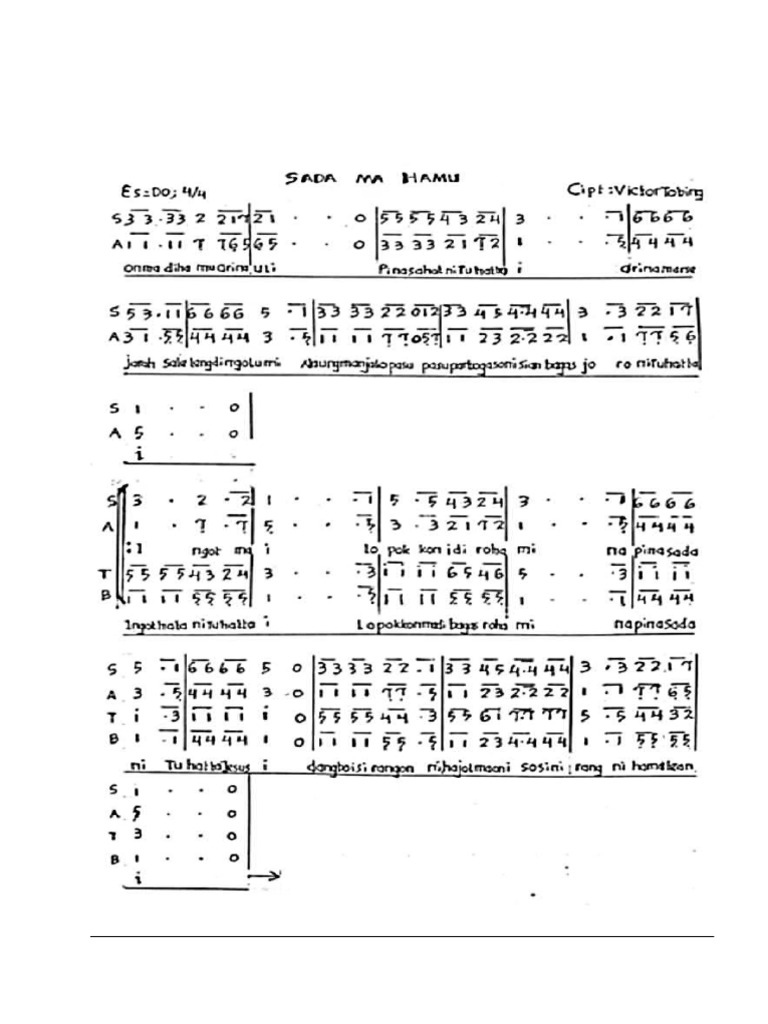 Sada Ma Hamu Koor | PDF
