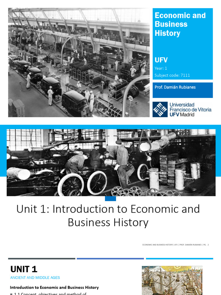 ECONOMICAL HISTORY - Unit 1 | Download Free PDF | Economics ...