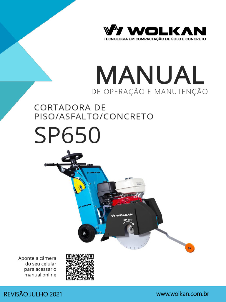 Manual sp650 R Julho 2021 | PDF | Motores | Máquinas