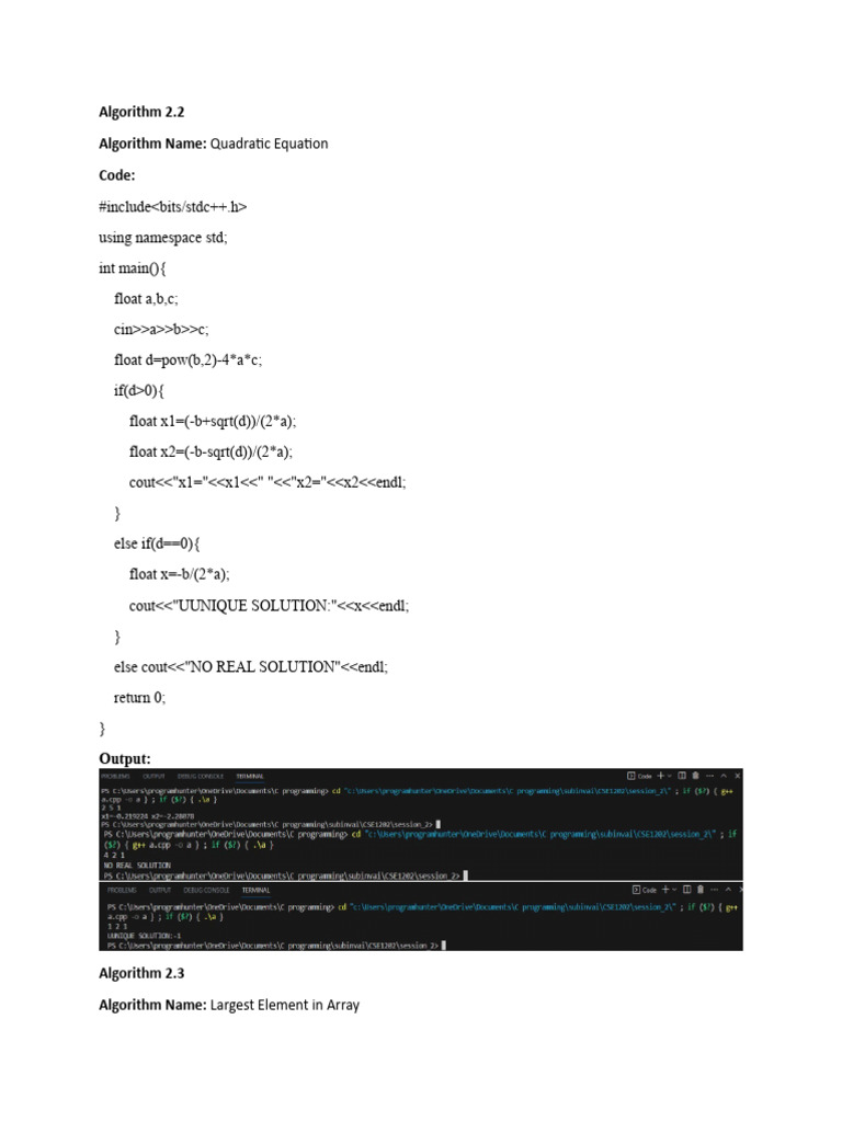 Algorithm 2 | Download Free PDF | Namespace | Algorithms
