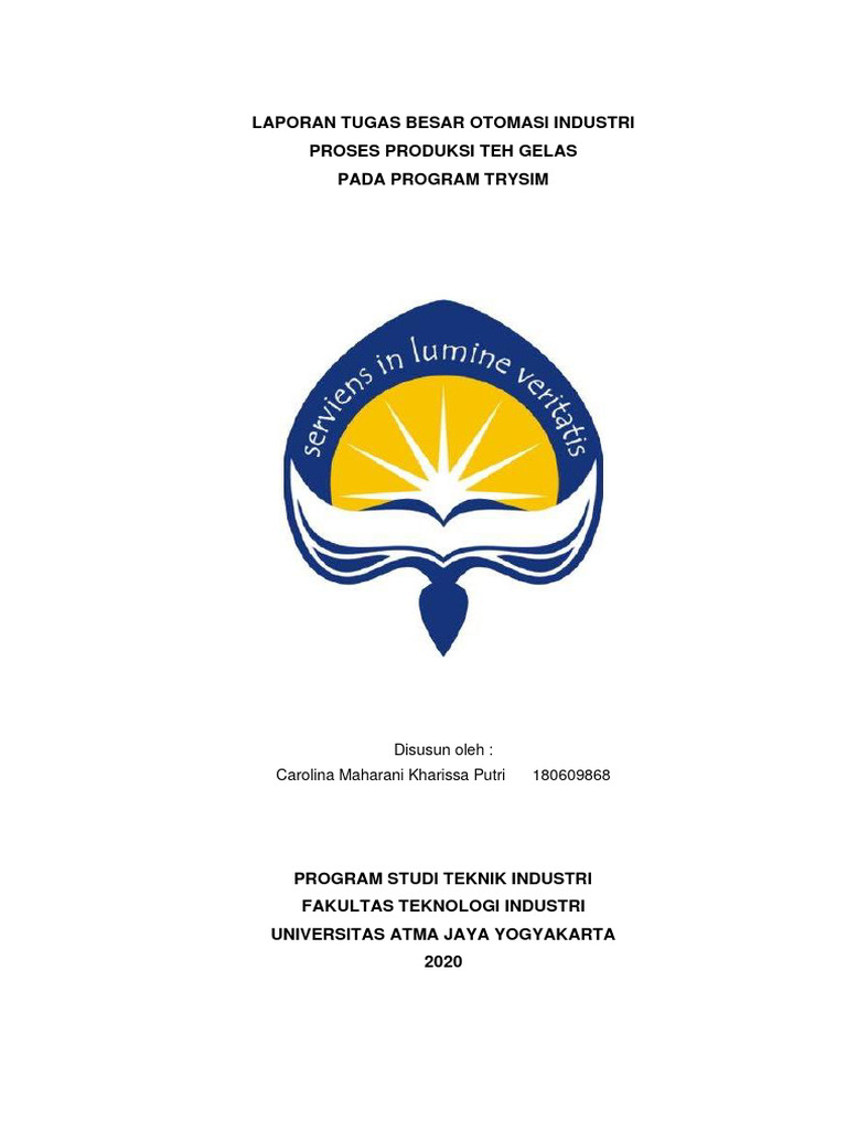 Program Trysim Otomasi Industri | PDF | Teknologi & Rekayasa