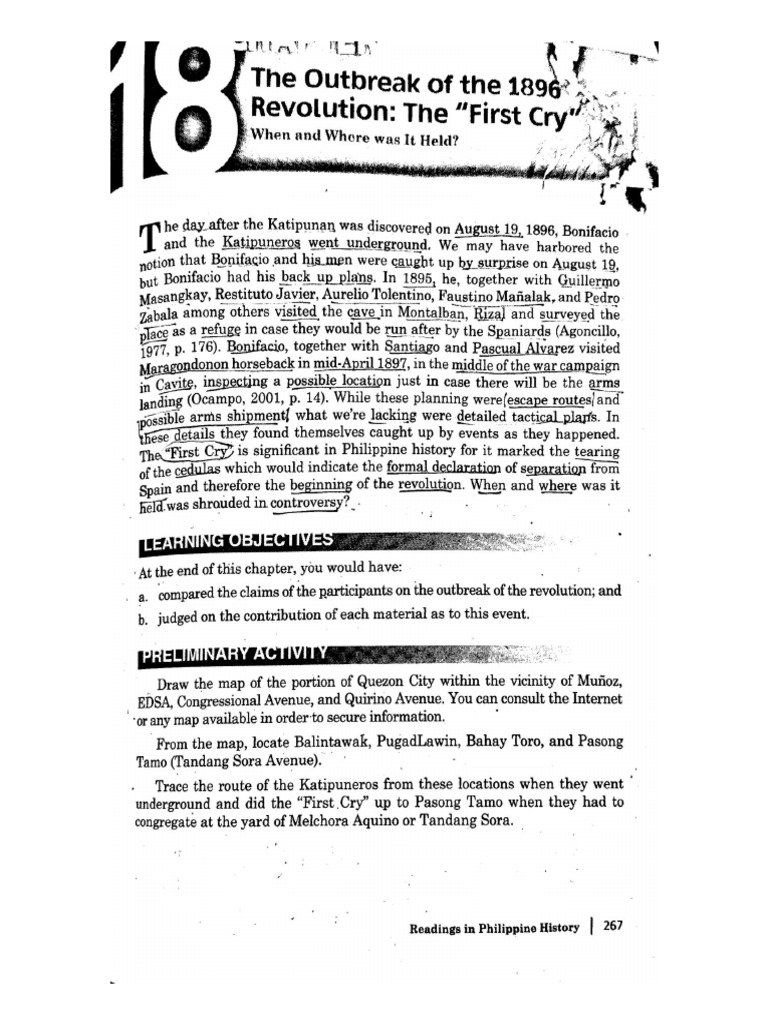 Revolution The First Cry | PDF