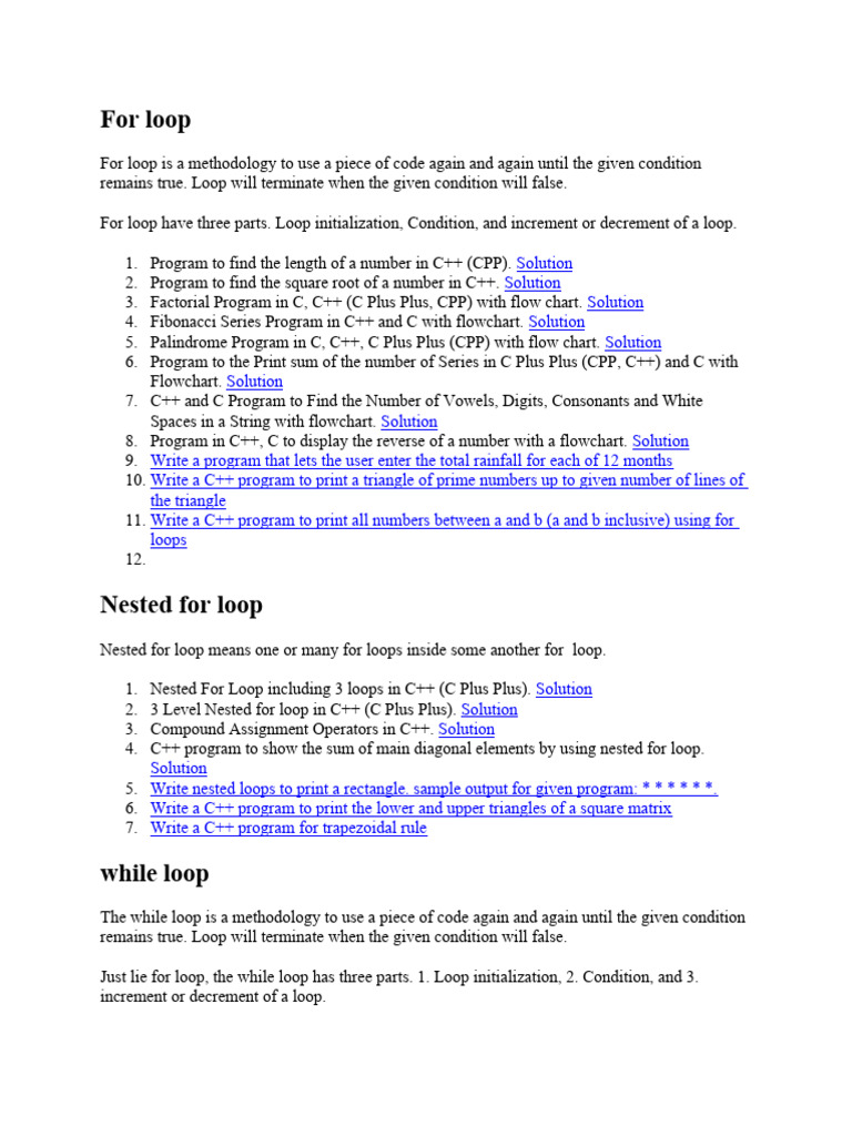 C++ Questions | PDF | Numbers | Control Flow