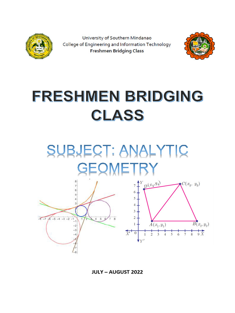 Part I Analytic Geometry Straight Line Pdf Cartesian Coordinate System Line Geometry