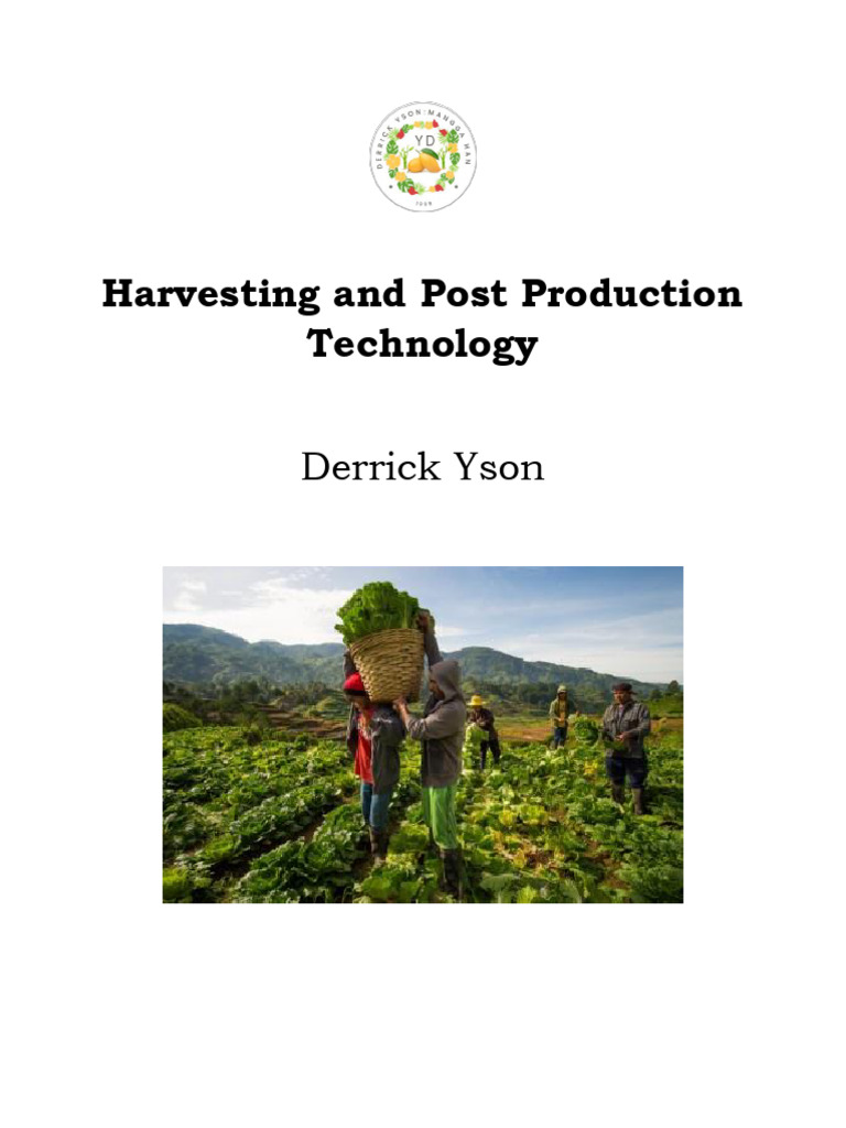 Harvesting and Post-Harvest Practices | PDF | Postharvest | Food Industry