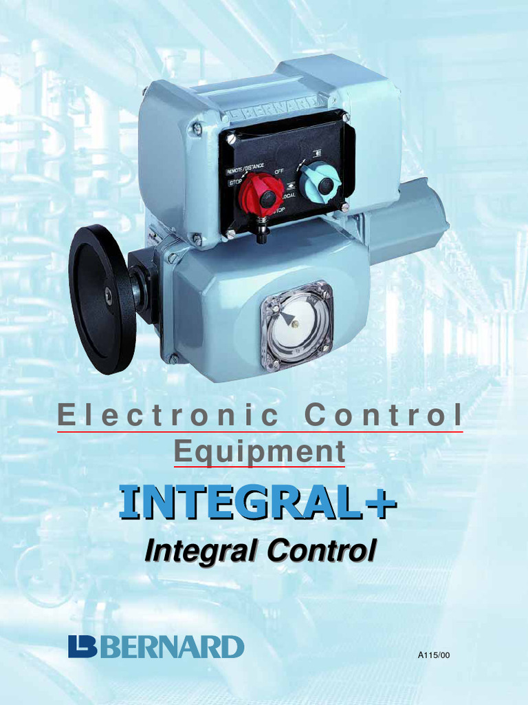 Electronic Control Equipment | PDF | Electric Motor | Actuator