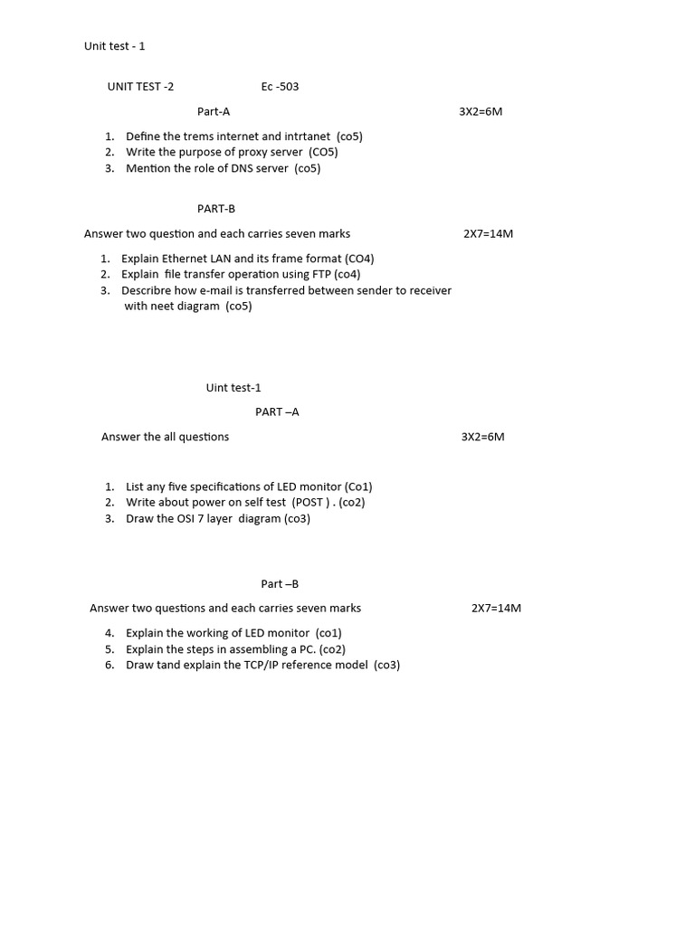 Ec-503 and EC 501 | PDF