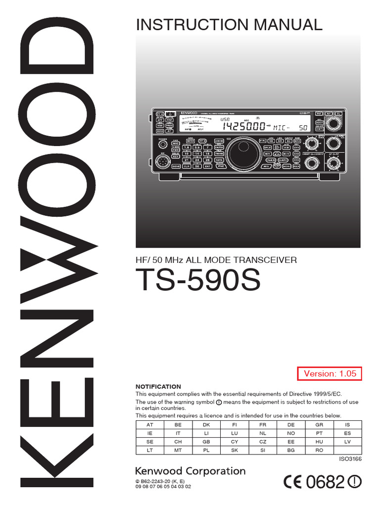 TS-590-user_manual | PDF | Power Supply | Radio