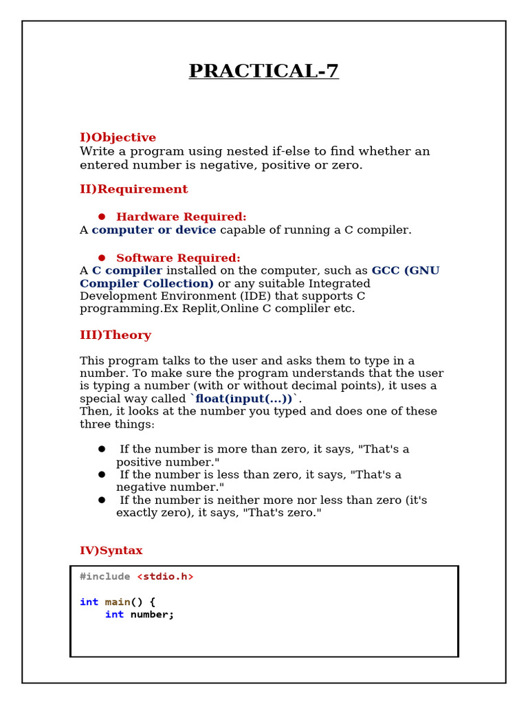 Practical 6 | PDF | Integrated Development Environment | Compiler