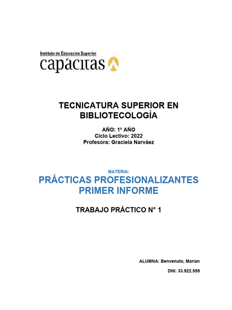 TP Biblioteca Escolar | PDF | Biblioteca escolar | Bibliotecas