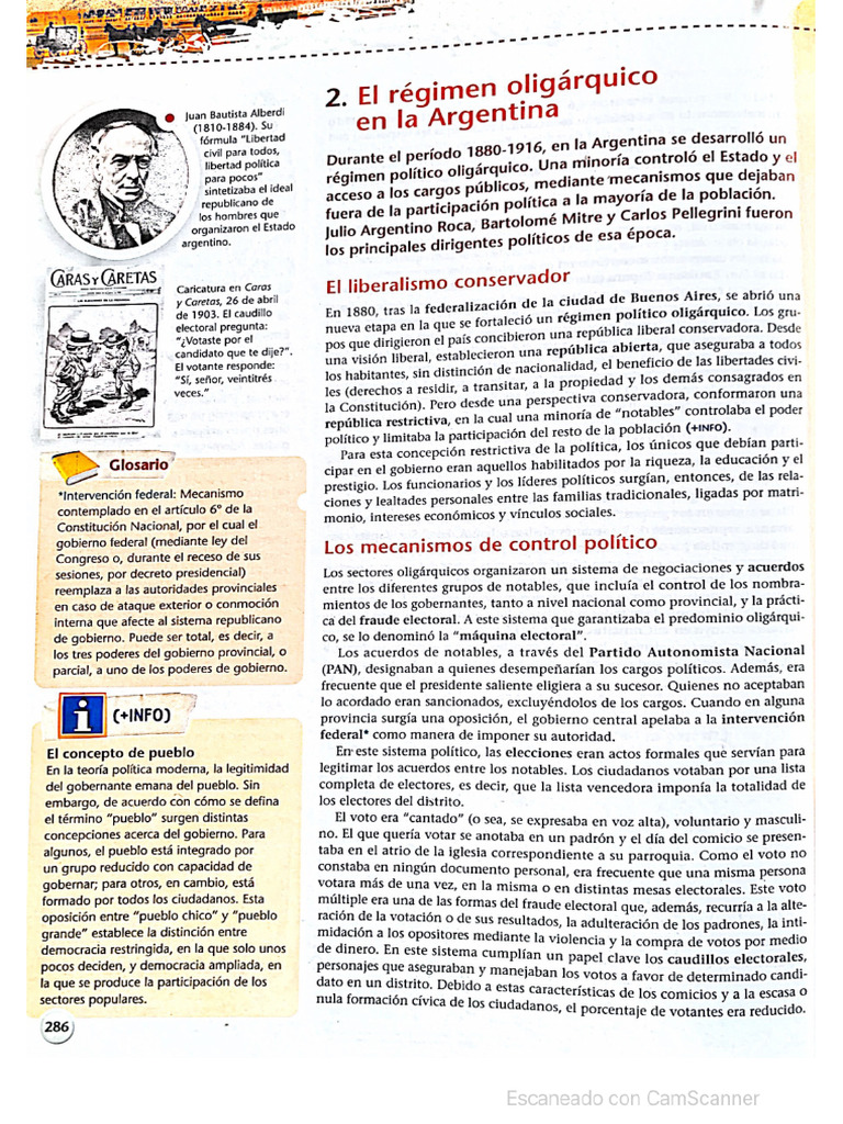 Régimen Oligarquico | PDF Régimen Oligarquico | PDF