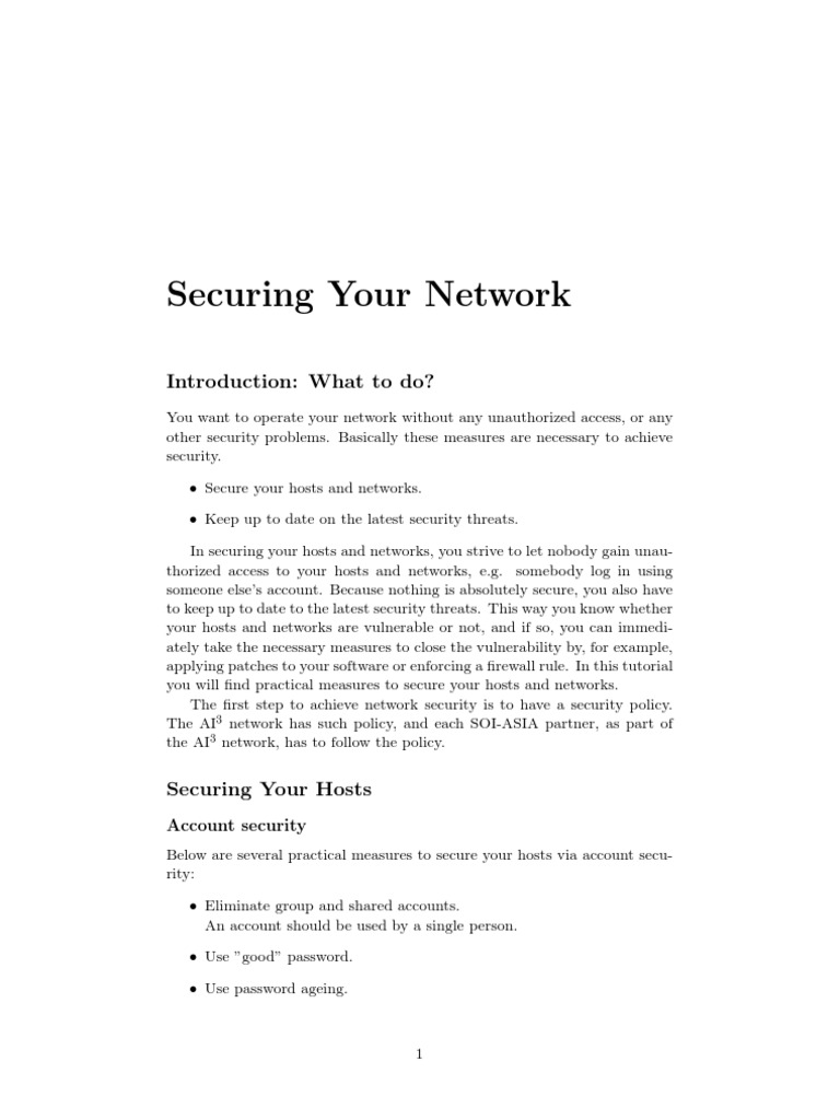Network Security | PDF | Secure Shell | Firewall (Computing)