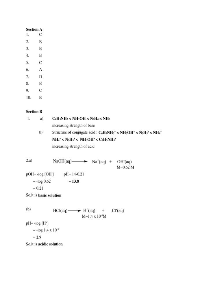 Chapter 7 Tutorial Answer | PDF | Branches Of Thermodynamics | Physical Chemistry