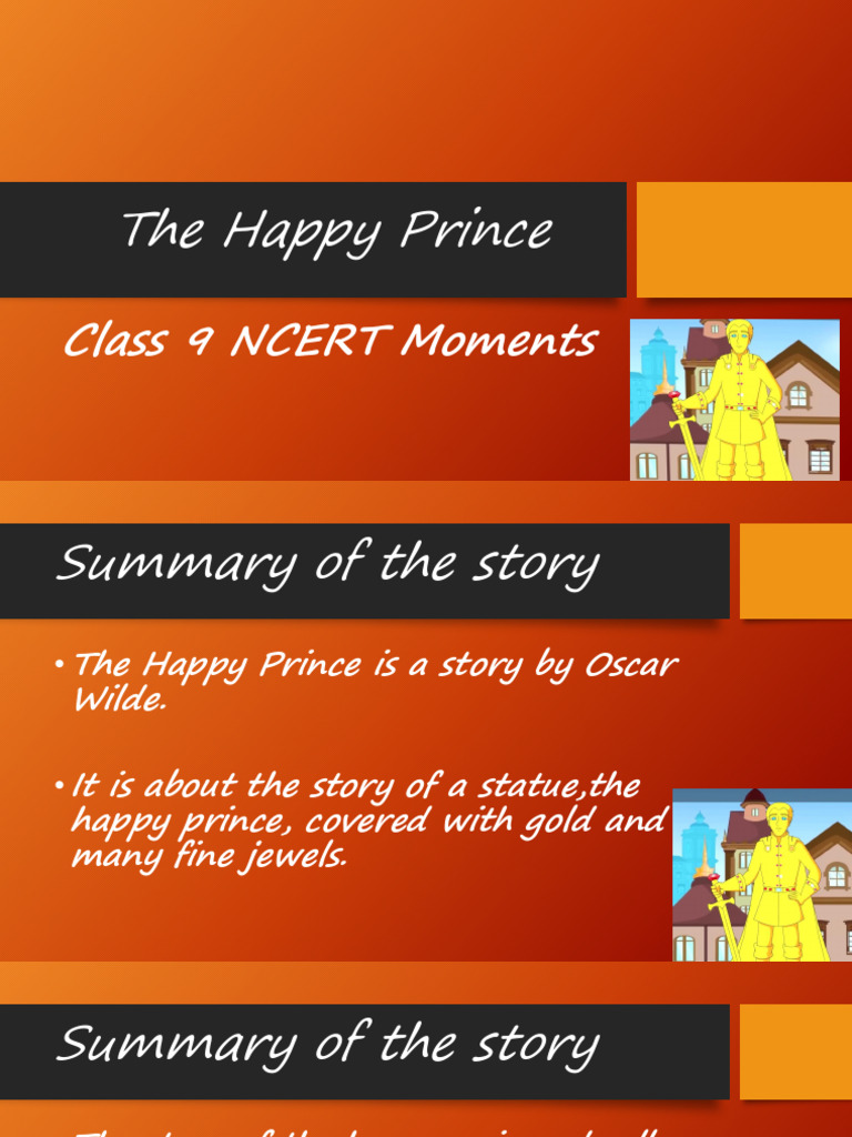 Cl-9 The Happy Prince | PDF | The Happy Prince And Other Tales