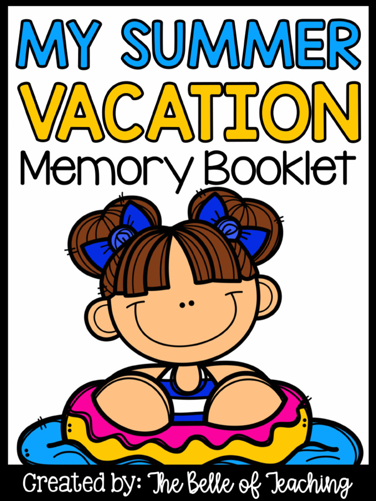 MySummerVacationMemoryWritingBooklet 1 | PDF