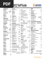 Zanaco Digital Banking Tariff Guide June 2024 | PDF | Cheque ...