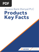 DTB 2025 Product and Tariff Overview | PDF | Transaction Account | Banks
