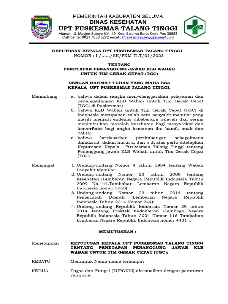 SK Tim TGC | PDF