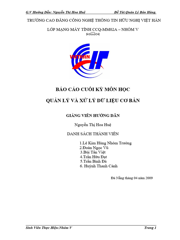BT-QL Ban hang | PDF