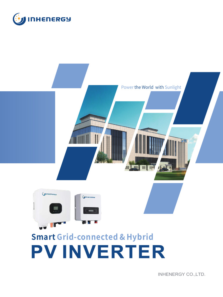 INHE Brochure of On-Grid&Hybrid Inverters 22.7 (1.7Mb) | PDF ...