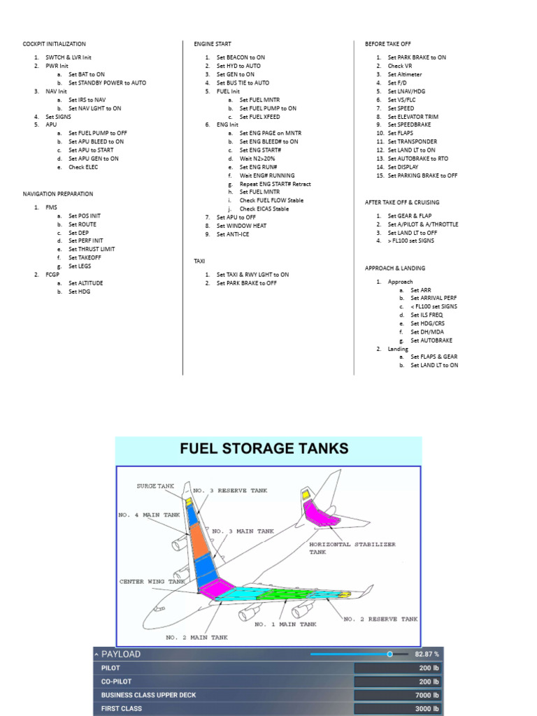 B747-800i Checklist | PDF | Aerospace | Vehicle Parts