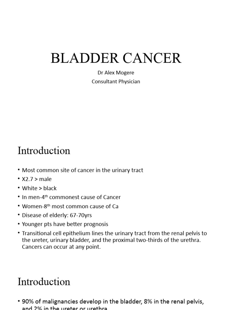 Bladder Cancer | PDF | Cancer | Medicine