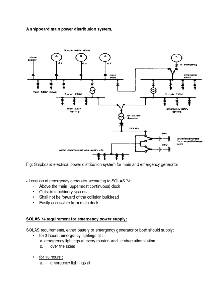 Shipboard Power Distribution Guide | PDF