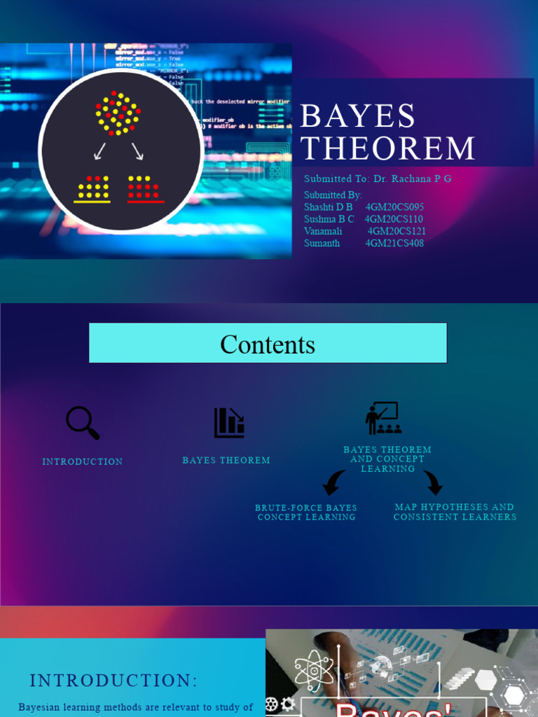 Bayes Theorem | PDF | Bayesian Inference | Hypothesis