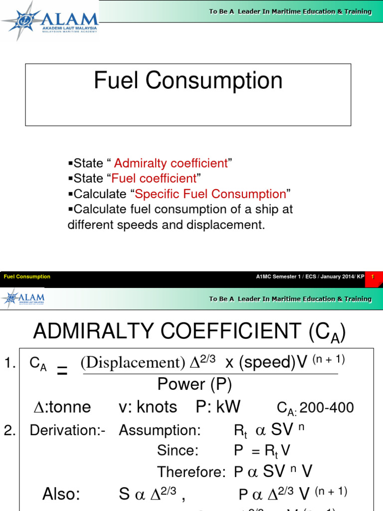 18 Fuel Consumption Estimation1 070513 Pdf Ships Propeller