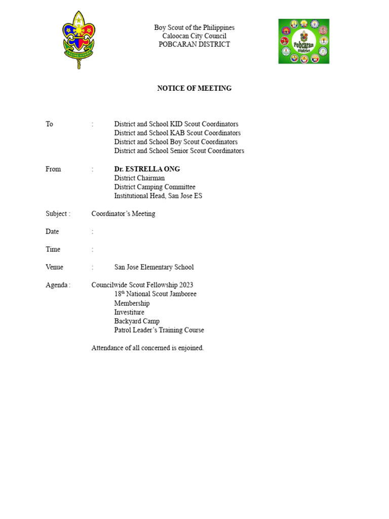 BSP - Notice of Meeting 2023 | PDF