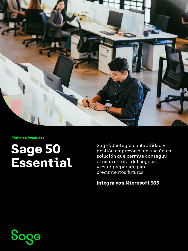 Sage 50 Essential: Gestión Contable Eficaz | PDF | Computación en la ...