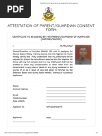 NYSC Request Letter | PDF | Finance & Money Management | Social Science