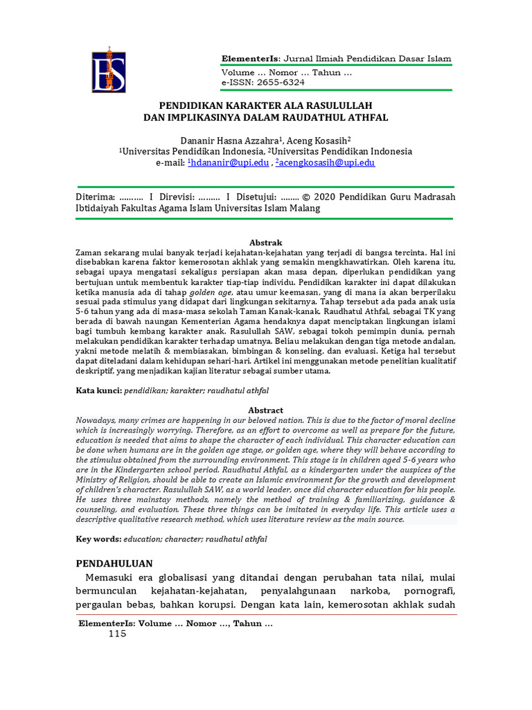 Dananir Hasna Artikel | PDF | Karier & Perkembangan | Kesehatan Holistik