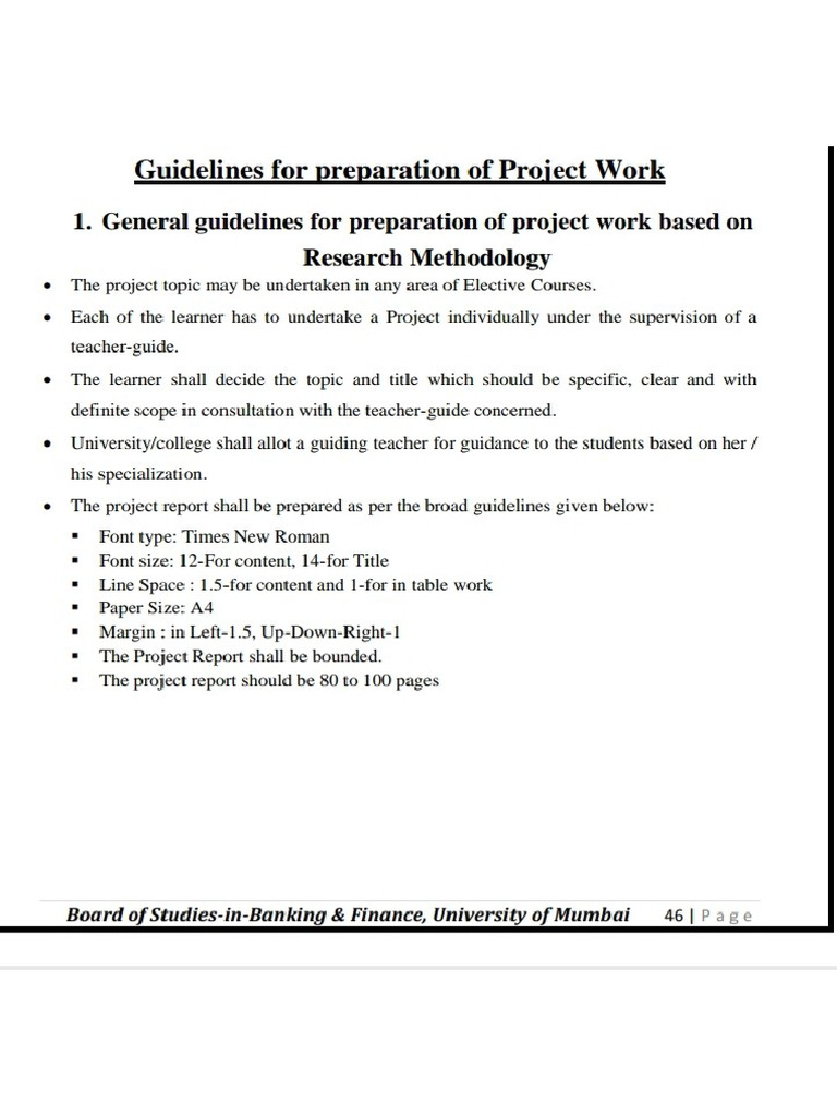 Project Initial Pages | PDF