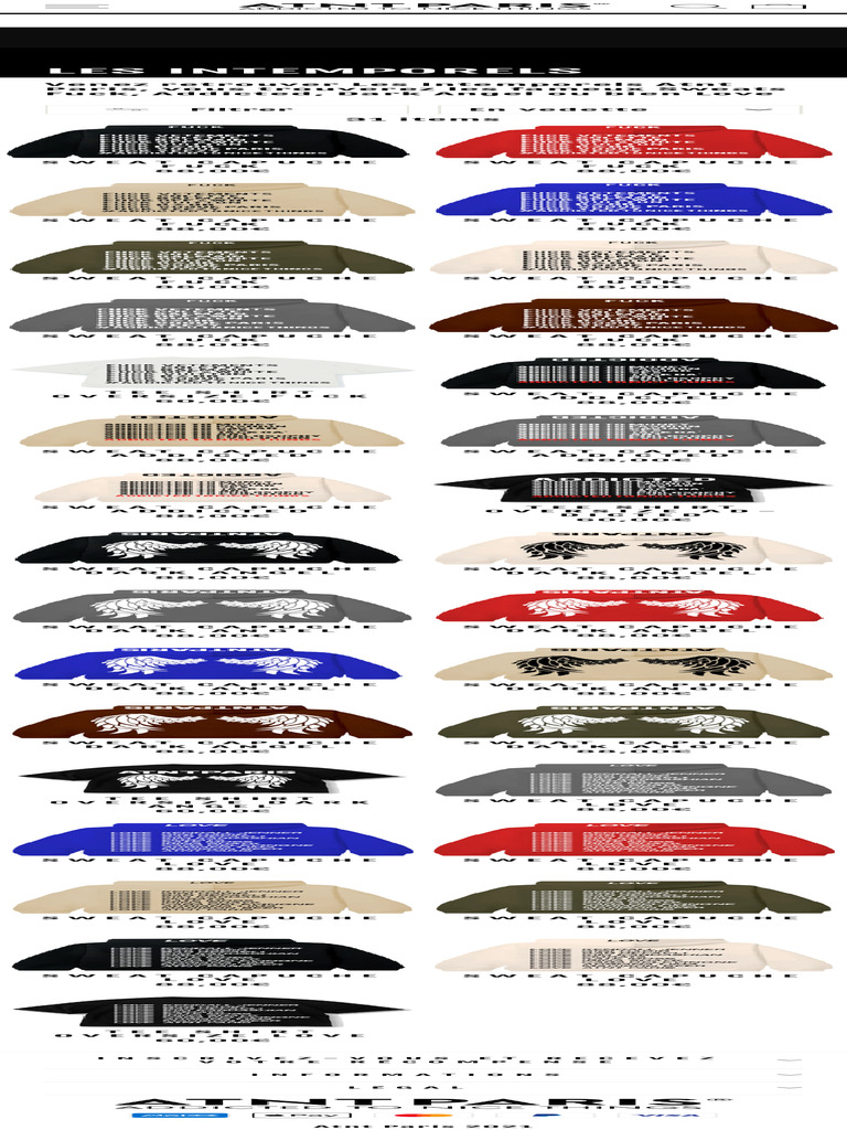 Les Intemporels - Atnt Paris | PDF