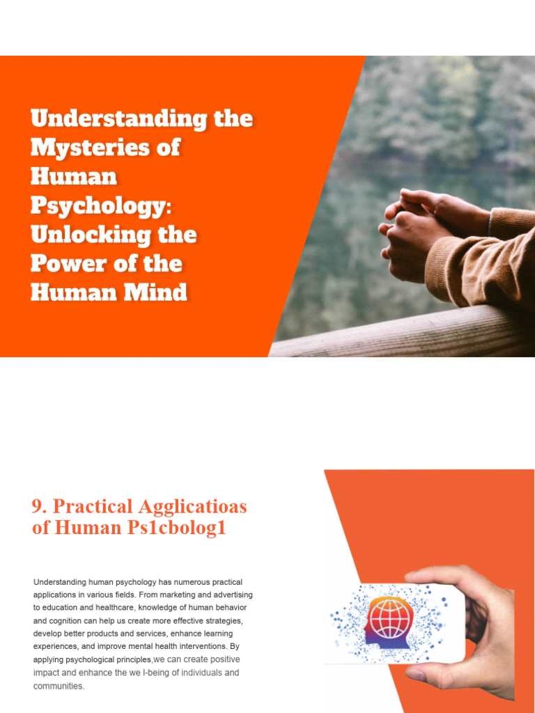 Mysteries of Human Psychology | PDF | Psychology | Mental Disorder