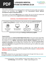 Logiqids 2025-26 | PDF | Login