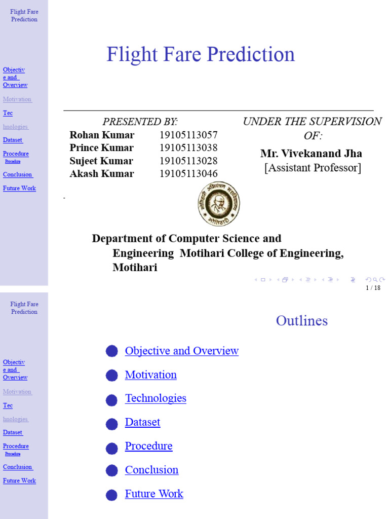 Project PPT 1 | PDF | Machine Learning | Prediction