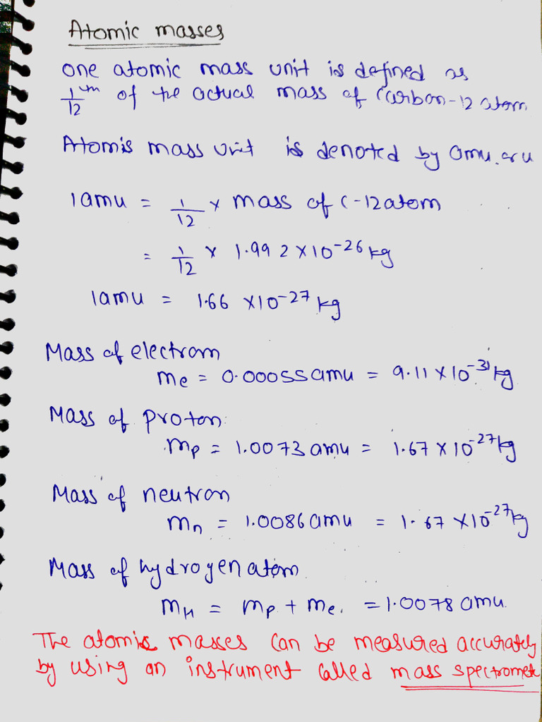 Nuclei Class 12 Physics Notes by Rohit Gupta | PDF