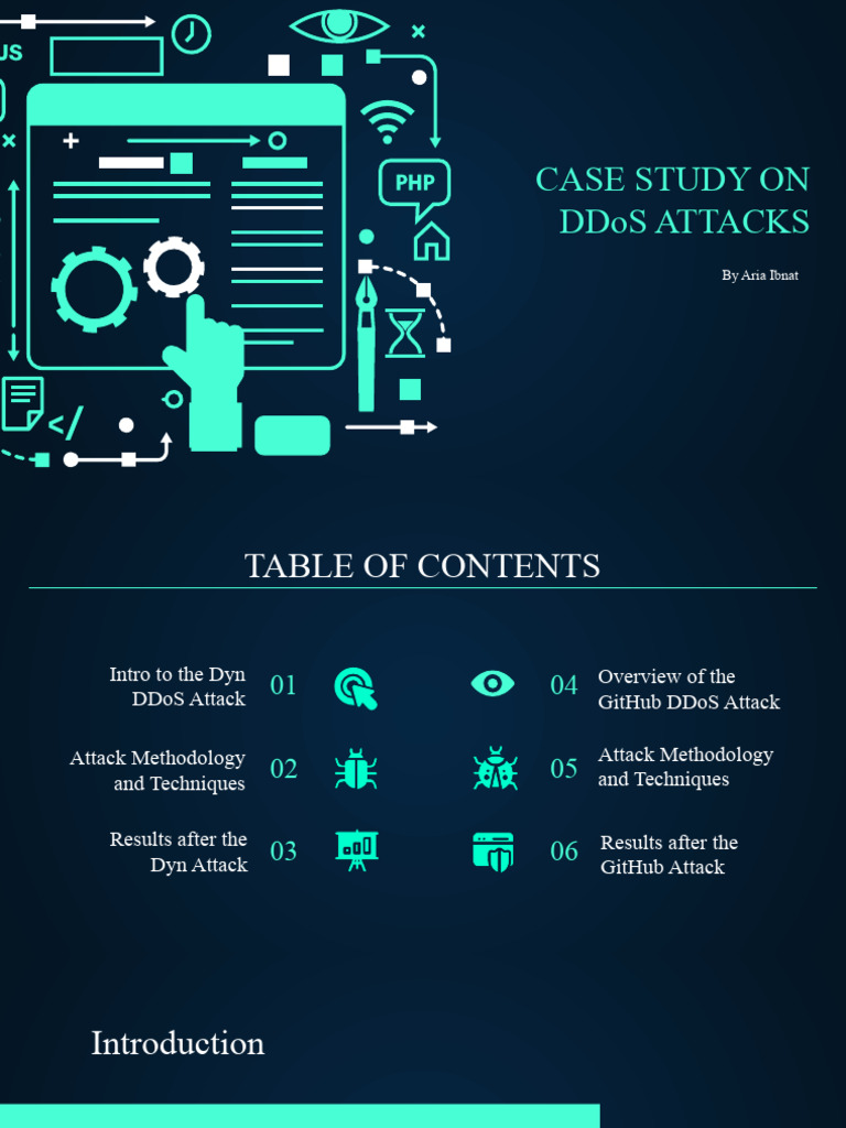 DDoS Attack Case Study: Dyn & GitHub | PDF | Denial Of Service Attack ...