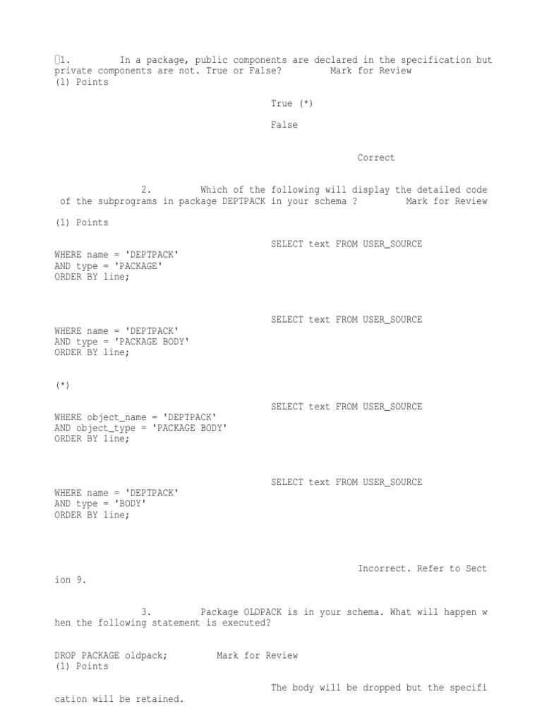 Mid Term Exam Semester 2 Var 2 | PDF | Subroutine | Pl/Sql