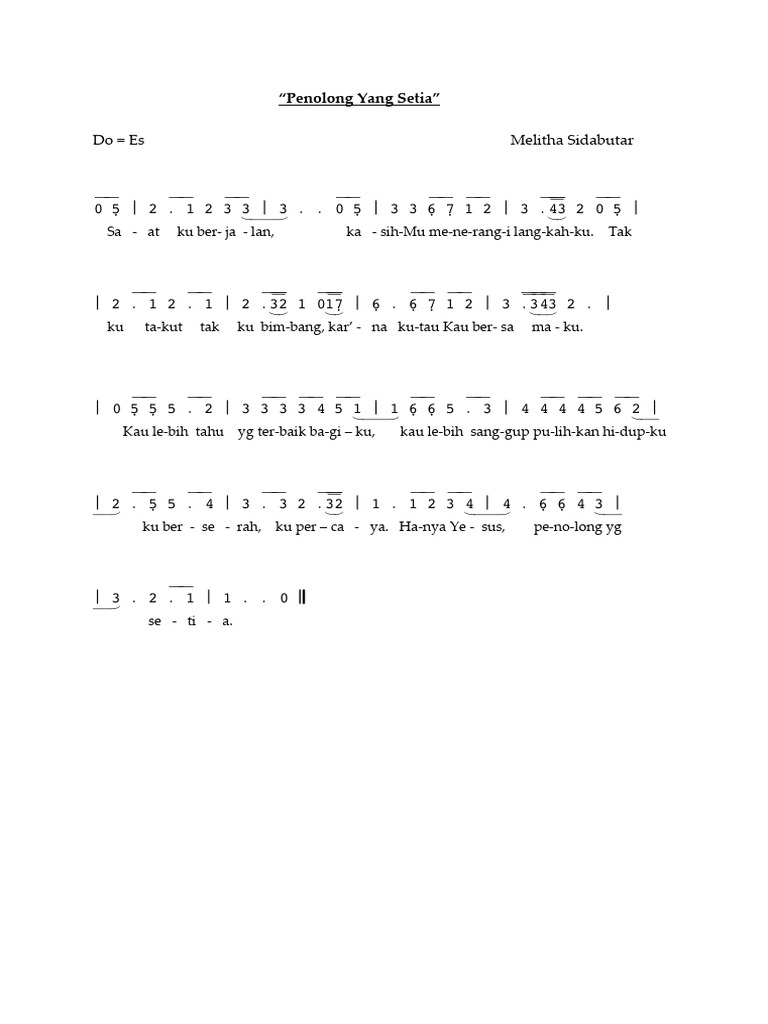 Penolong Yang Setia Pdf Pdf