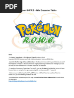 Pok俶on ROWE - Item Locations | PDF | Pokémon | Video Games