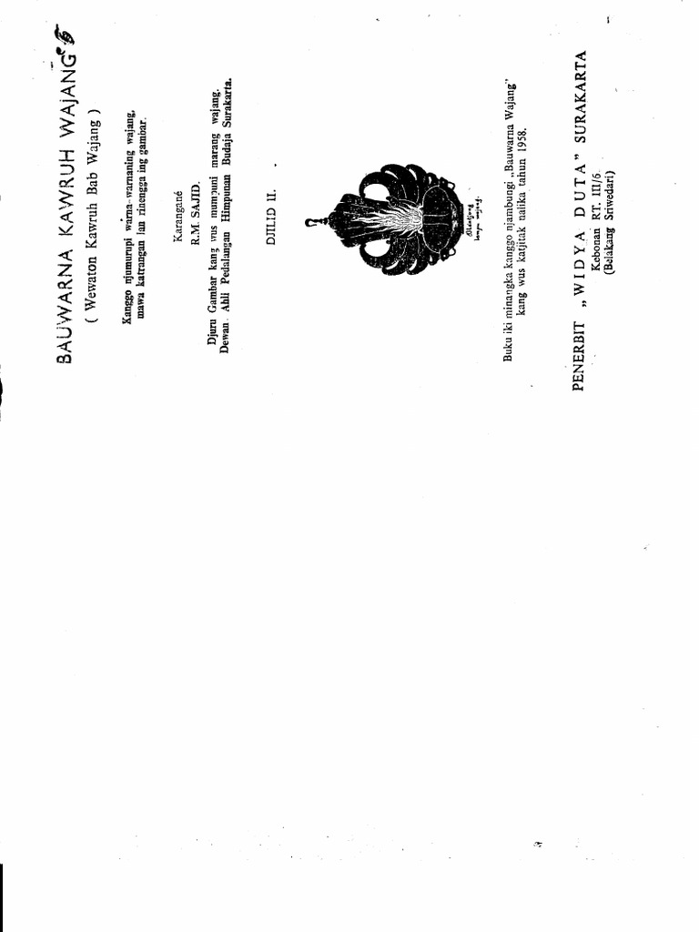 Wayang Jilid 2 - RM Sajid2 | PDF