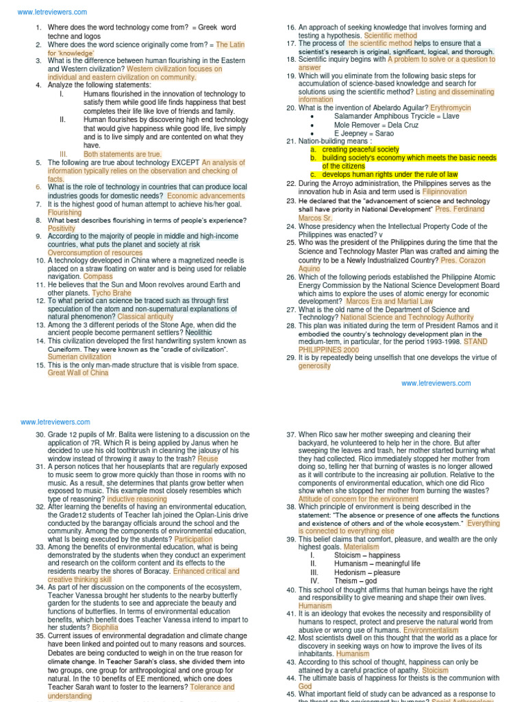 Science and Technology | PDF | Gene | Dna