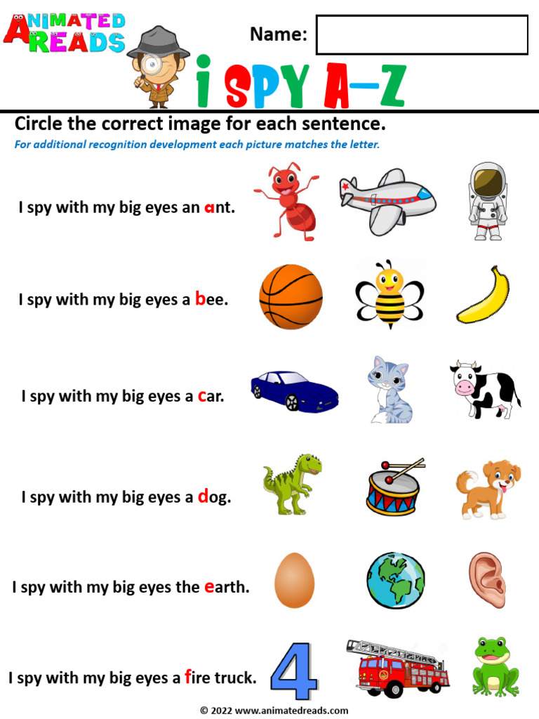 Name:: I Spy With My Big Eyes An NT | PDF