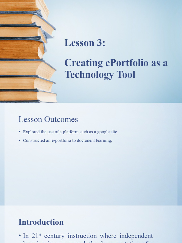 Creating Eportfolio | PDF | Experience | Learning