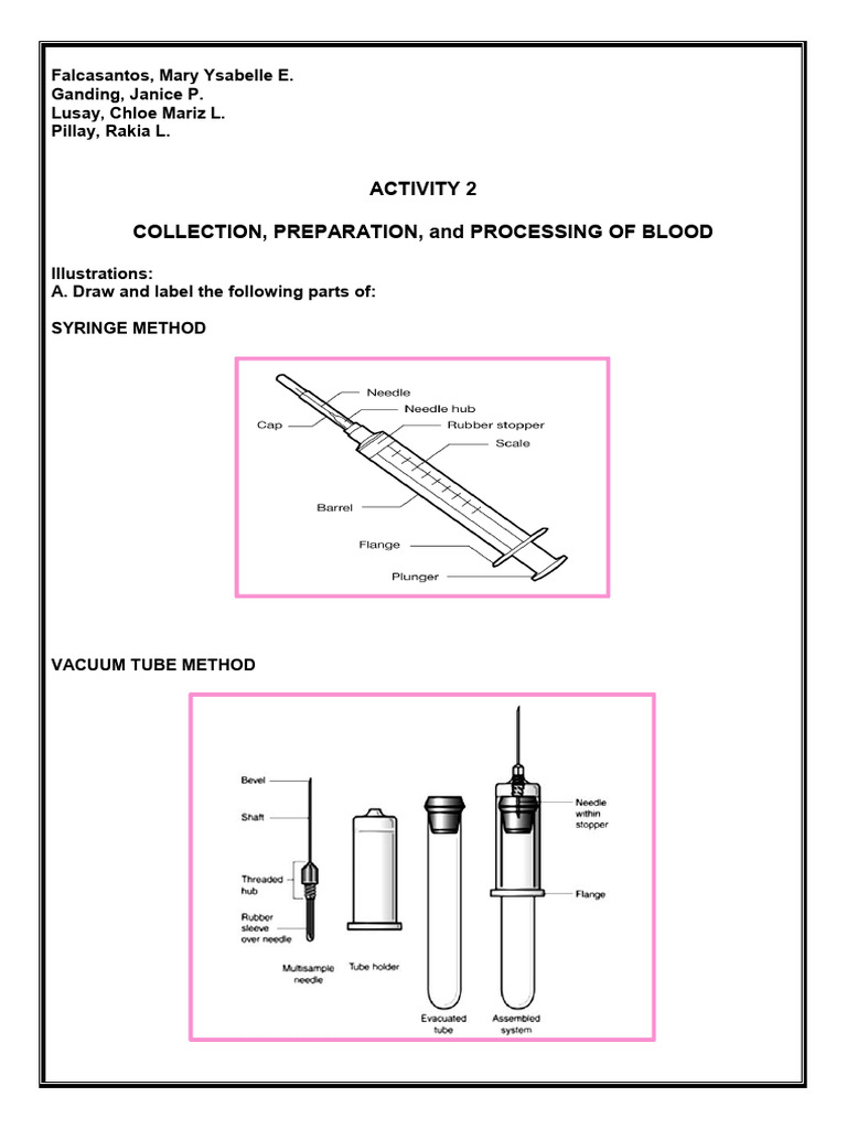 Hema-Lab-ACTIVITY-2 | PDF | Clinical Medicine | Medical Specialties