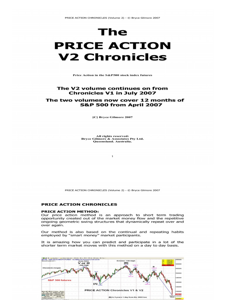 Bryce Gilmore - Price Action Chronicles Volume 2 2007 Pages 1-50 - Flip ...