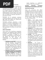 Teaching Aptitude Notes | PDF | Learning | Educational Assessment
